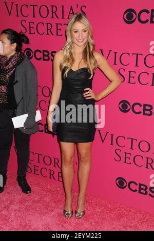 Katrina Bowden attends the 2013 Victoria's Secret Fashion Show, held at ...