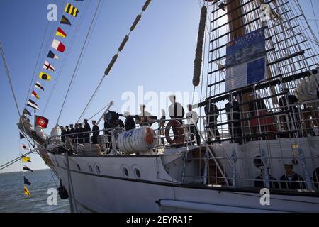 Portuguese Navy tall ship Sagres II, Lisbon, 2012 Stock Photo - Alamy