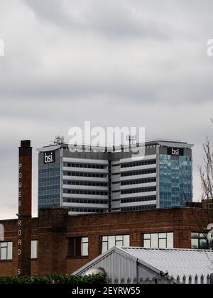 The BSI Building, London Stock Photo - Alamy