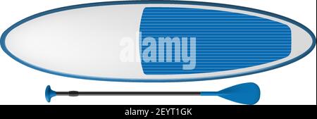 Sup stand up paddle board. Vector simple surf sport. Stickman no face clipart cartoon. Hand ...