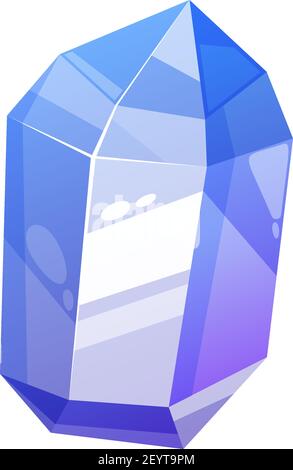 Vector 3d Realistic Transparent Gemstone, Diamond, Crystal, Rhinestone ...