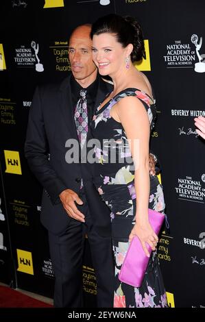 Heather Tom, James Achor at arrivals for 2019 CBS Daytime Emmy After ...