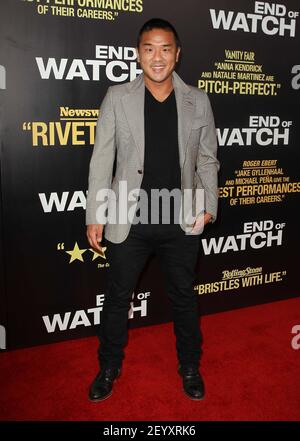 Gene Hong Los Angeles Premiere of "End Of Watch" held at Regal Cinemas ...