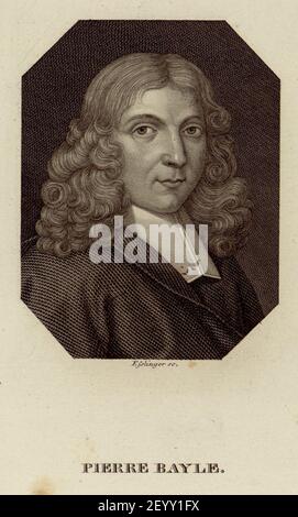 Portrait of Pierre Bayle Stock Photo - Alamy
