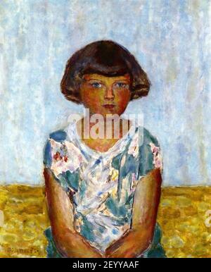 Pierre Bonnard Portrait of a Girl Stock Photo - Alamy