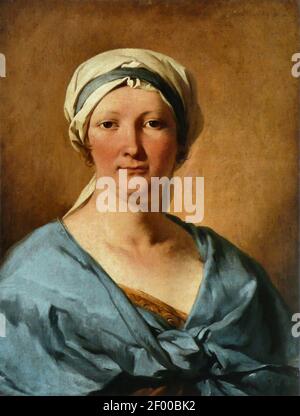 Pierre Subleyras’ 'Portrait de Mme Subleyras' depicts his wife in an ...