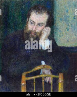 Pierre-Auguste Renoir, Alfred Sisley and his Wife, 1868, Painting by ...