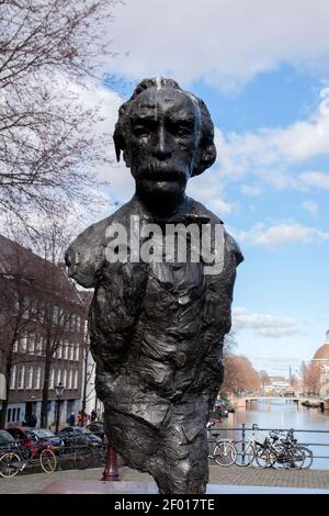 Statue Multatuli At Amsterdam The Netherlands 5-3-2021 Stock Photo - Alamy