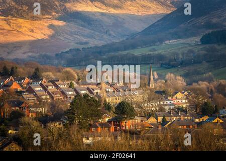 Greenfield Village, Greenfield, Oldham, Lancashire, England, UK Stock ...