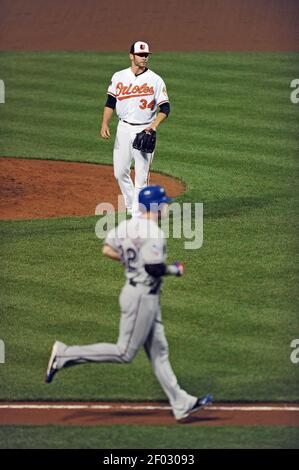 Texas Rangers starting pitcher Jake Latz delivers during the first ...