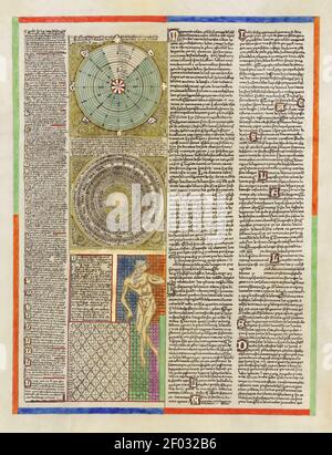 Taken from an ancient Spanish Atlas. Full of details. Very high ...