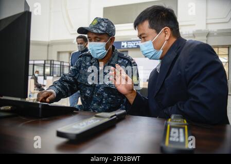 Addis Ababa, Ethiopia. 6th Mar, 2021. Demelash Gebremichael (2nd R ...