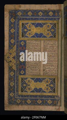 This illuminated frontispiece by Pir 'Ali al-Jami is a stunning example ...