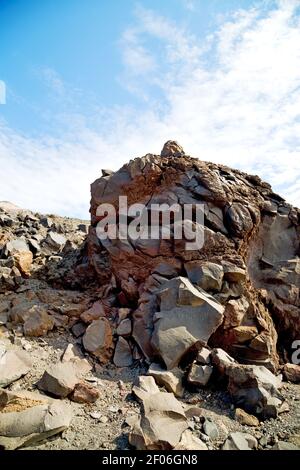 volcanic land in europe santorini greece sky and mediterranean sea ...