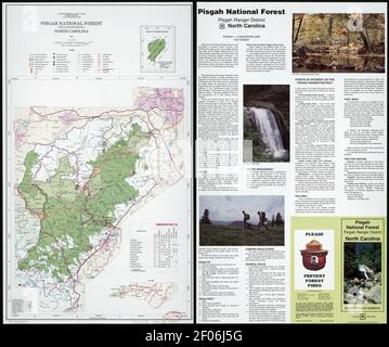 Pisgah National Forest (Pisgah Ranger District), North Carolina - 1982 ...