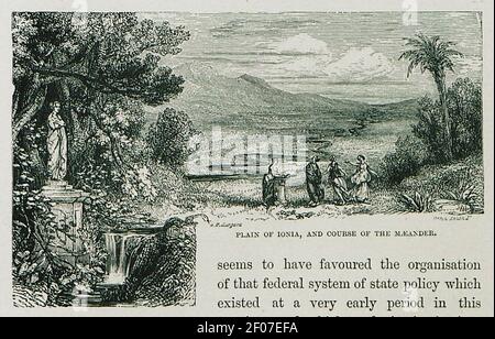 'Plains of Ionia and Course of the Meander' by Christopher Wordsworth ...