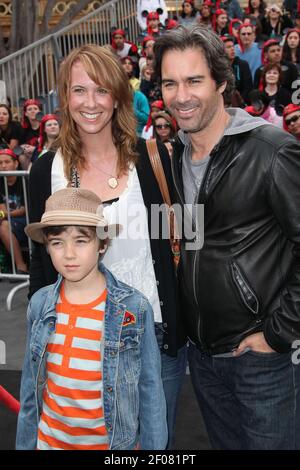 Eric McCormack and family 'Pirates Of The Caribbean: On Stranger Tides ...