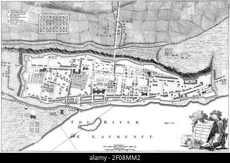 Plan of the town and fortifications of Montreal or Ville Marie in ...