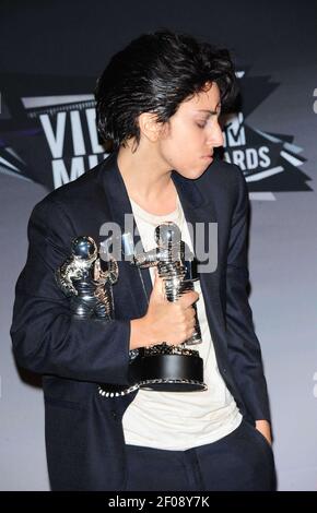 Lady Gaga dressed as 'Jo Calderone'. 28 August 2011, Los Angeles, CA ...