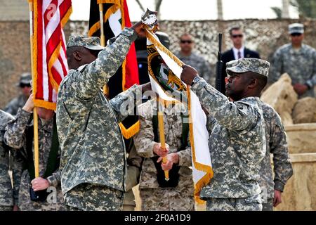 Command Sgt. Maj. Joseph Allen (second from left), command sergeant ...