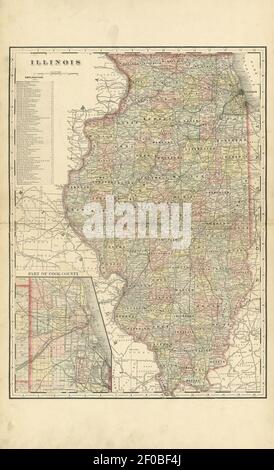 Plat book of Douglas Co., Illinois Stock Photo - Alamy