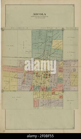 Plat book of Douglas Co., Illinois Stock Photo - Alamy