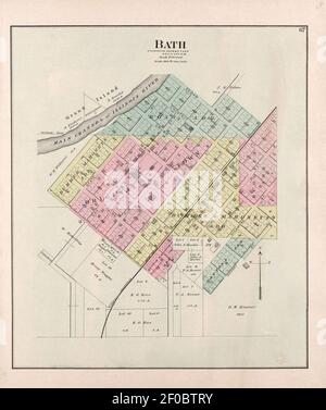 Plat book of Mason County, Illinois Stock Photo - Alamy