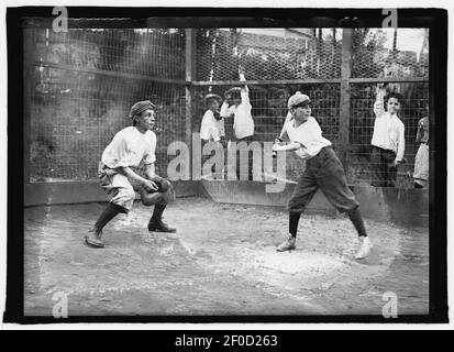 Playgrounds, baseball, 1918 Stock Photo - Alamy