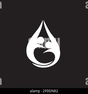 Water purification company logo design template Stock Vector Image ...