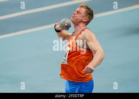 TORUN, POLAND - MARCH 6: Rik Taam of The Netherlands competing in the ...
