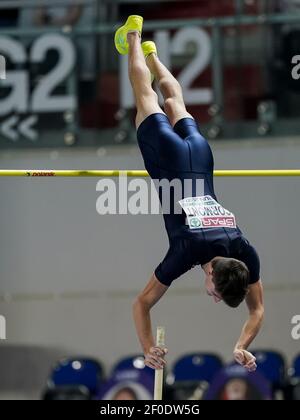 Ethan CORMONT of France Pole Vault Men Qualification during the ...