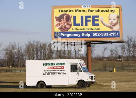 Pro- Life billboards Stock Photo - Alamy
