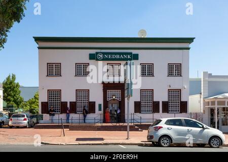Nedbank building, Franschhoek, Western Cape, South Africa Stock Photo ...