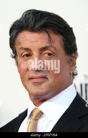 Hollywood actor Sylvester Stallone arrives at Everton Football Ground ...