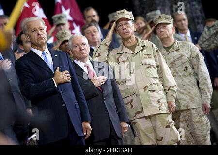 U.S. Secretary of Defense James N. Mattis and the chairman of the Joint Chiefs of Staff, Marine ...