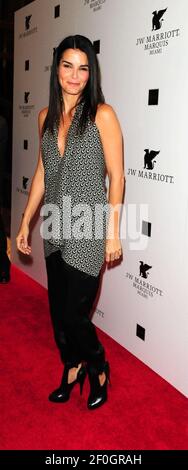 Angie Harmon The grand opening celebration of the JW Marriott Marquis ...