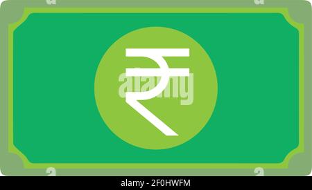 Indian Rupee Sign Icon Vector Person Male Avatar Symbol With Money Bag ...