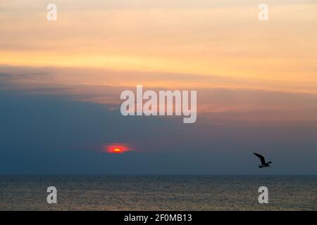 In oman sun falling down Stock Photo - Alamy