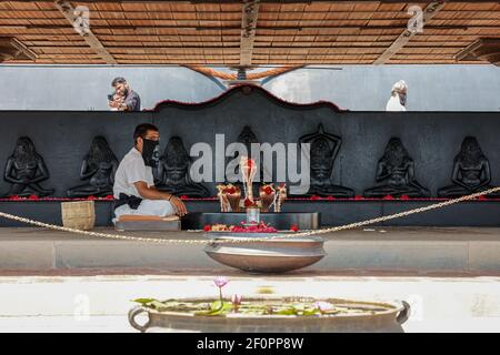 Yogeshwar Linga, which was consecrated by Sadhguru, as manifestation of ...