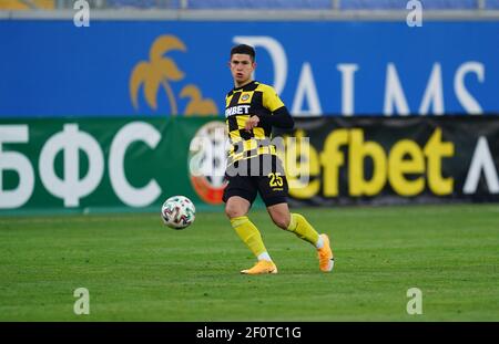 March 7, 2021: Stanislav Rabotov of Botev Plovdiv during Levski Sofia and Botev Plovdiv on ...