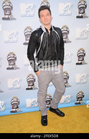 JC Chasez 2008 MTV Movie Awards held at the Gibson Amphitheater ...