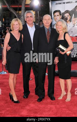 Alan Arkin, wife Suzanne with Adam Arkin and his wife. 16 June 2008 ...