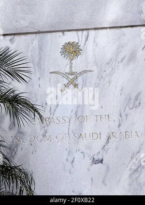 Embassy of Saudi Arabia - Washington, DC USA Stock Photo - Alamy