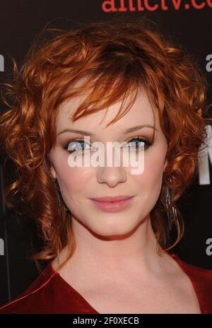 Christina Hendricks AMC's "Mad Men" Season 4 Premiere at the Mann ...