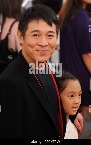 Jet Li and daughter Jane. 27 July 2008 - Universal City, California ...