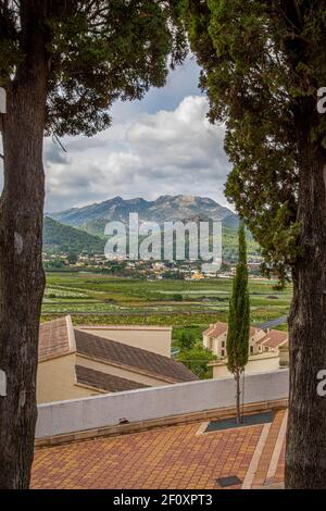 Jalon Valley, Costa Blanca, Spain Stock Photo - Alamy