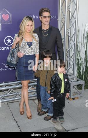 Perry Farrell and family, 7th Annual Stuart House Benefit held at John ...
