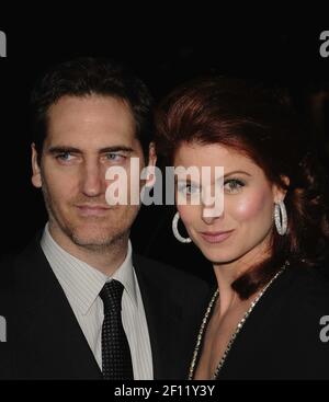 Daniel Zelman and wife Debra Messing pictured out and about in Soho ...