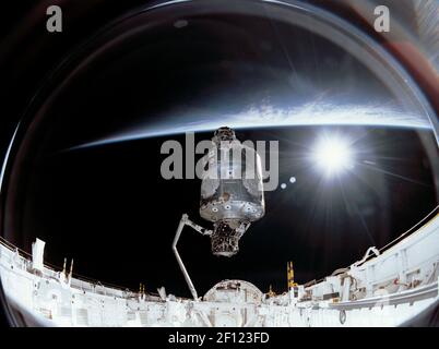 Zarya FGB control module .Russian-built Stock Photo - Alamy