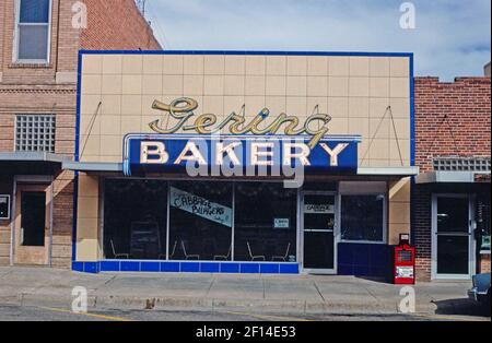 Gering Bakery, 10th Street, Gering, Nebraska Stock Photo - Alamy